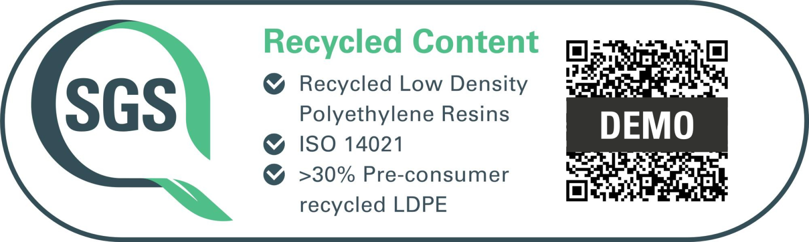 亞聚「永利滿」APGREN™ 創新綠色 LDPE，通過 SGS ISO 14021 再生材料含量驗證，引領循環經濟新潮流 | RSTS禁限用化學物質管理平台｜SGS台灣檢驗科技股份有限公司