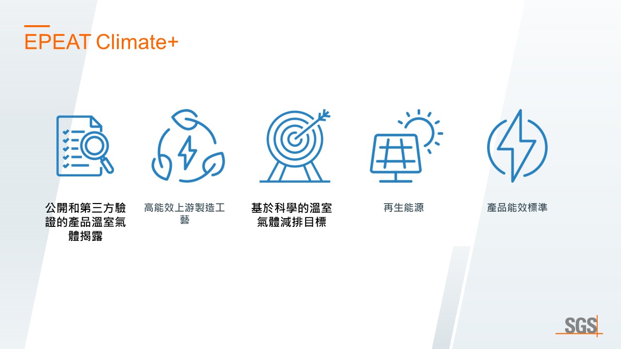 「EPEAT Climate+ Designation」展現企業對減緩氣候變遷的承諾！ | RSTS禁限用化學物質管理平台｜SGS台灣檢驗科技股份有限公司